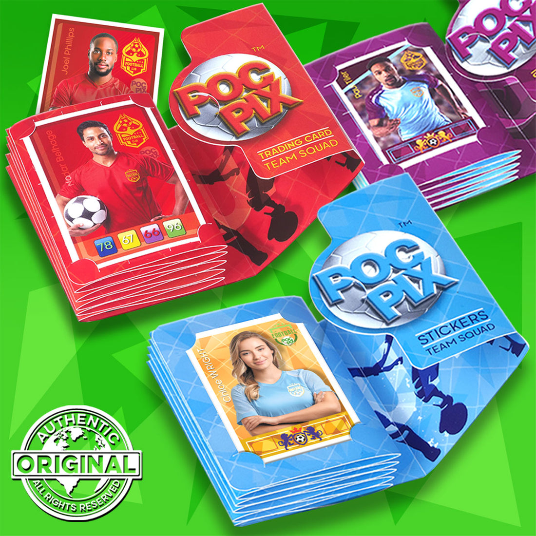 PocPix - TRADING CARD & STICKER : ALBUM WALLETS & TEAM SHEETS – Poc Pix